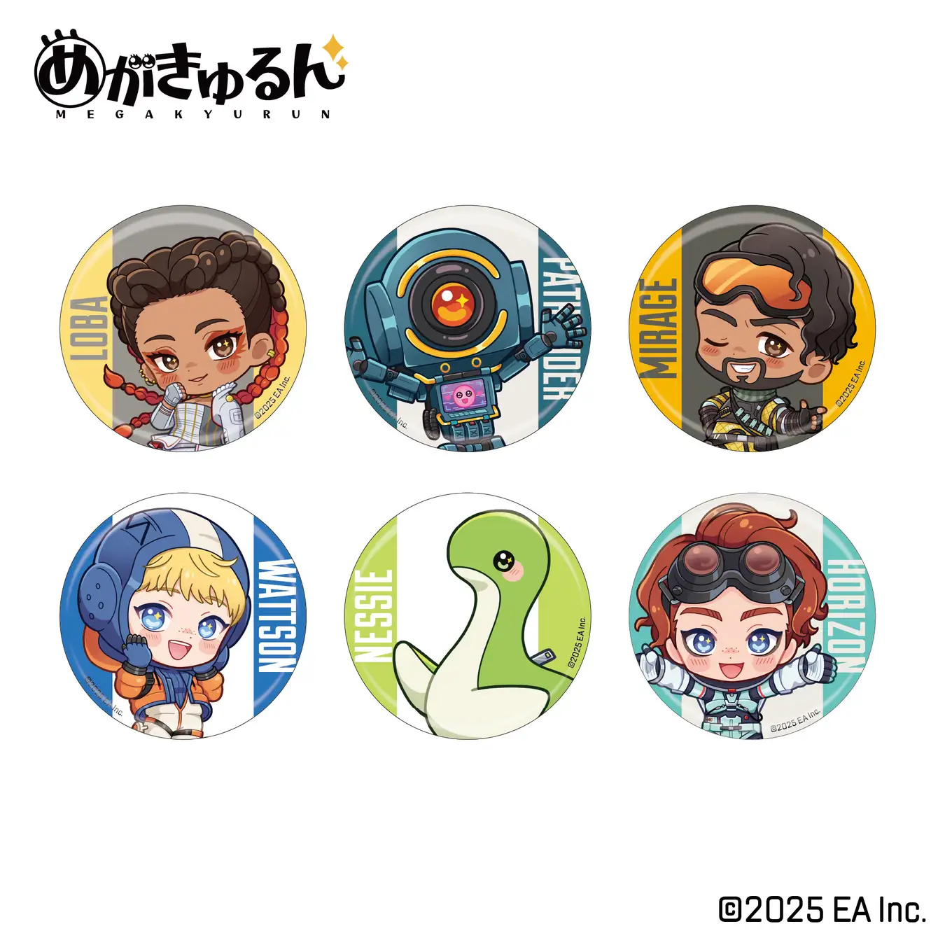 大人気ゲーム「APEX LEGENDS（TM）」 よりインフォレンズのオリジナルデザイン「めがきゅるん」シリーズと「ぶらすがり」シリーズの ...